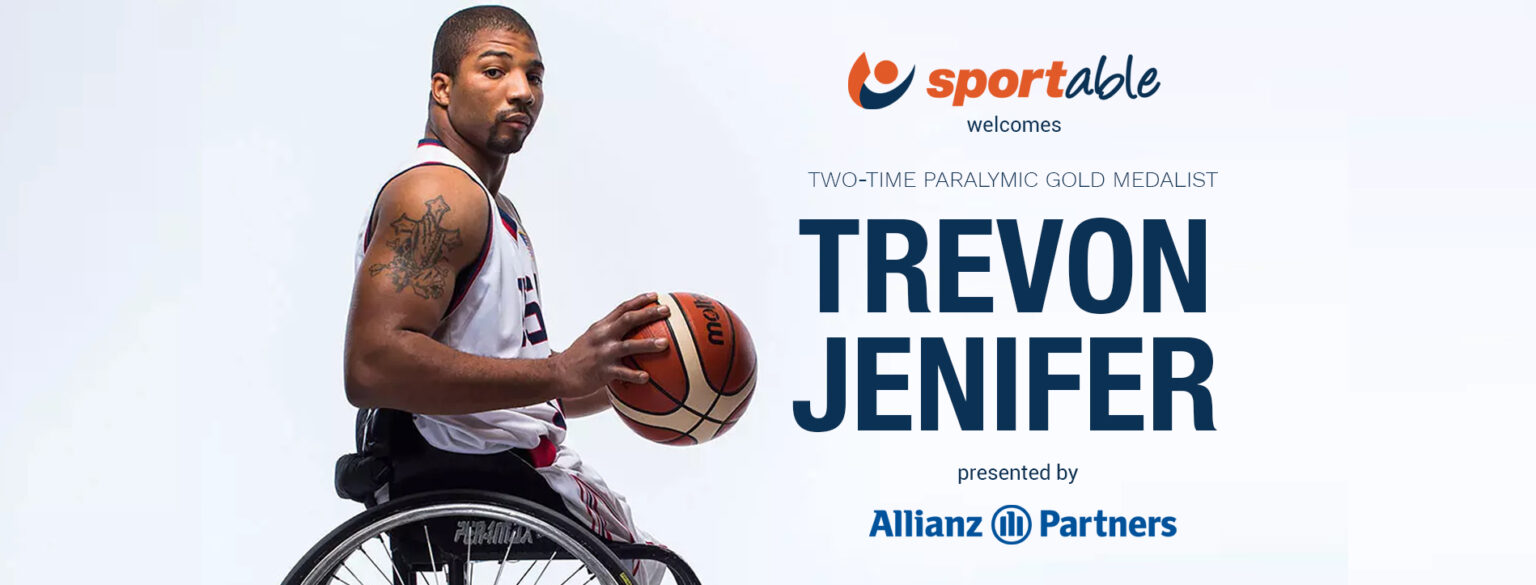 Sportable Hosts Paralympian Trevon Jenifer April 15 | Sportable