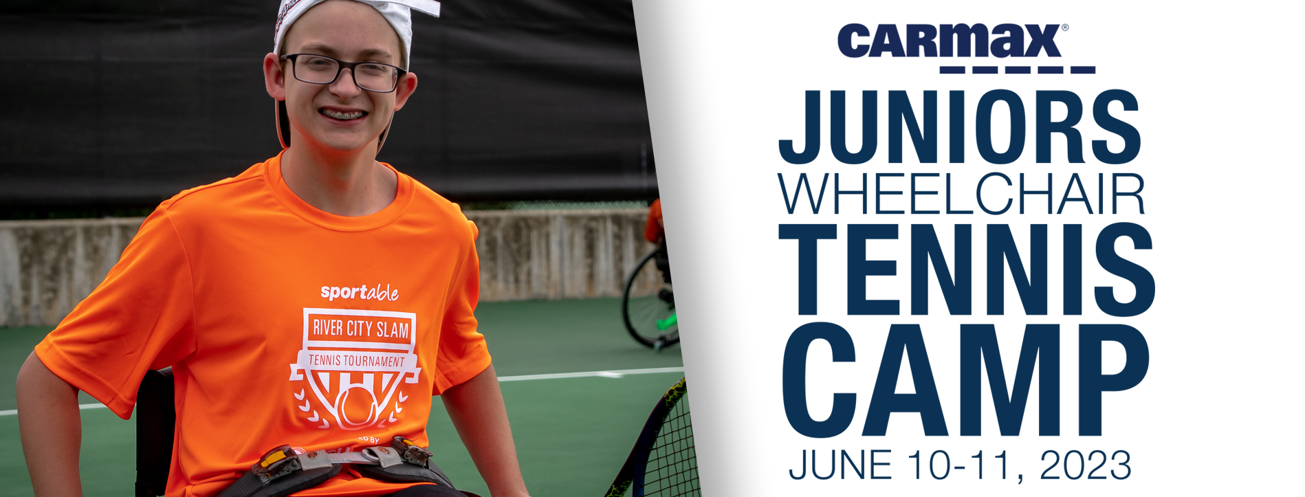 Sportable Hosts CarMax Juniors Wheelchair Tennis Camp | Sportable